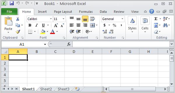 Functions Of Microsoft Excel Menu Bar